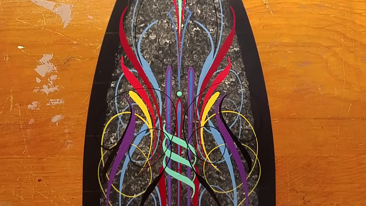 Work in progress (Scroll Pinstriping)