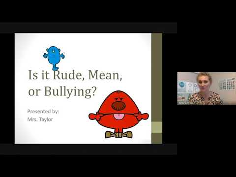 Is it Rude, Mean, or Bullying? 4 & 5
