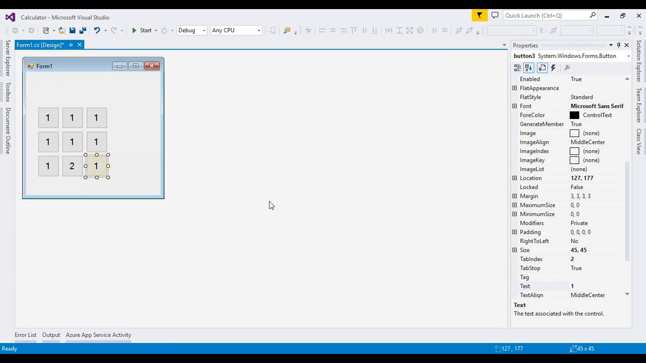 How to create a simple calculator in c#