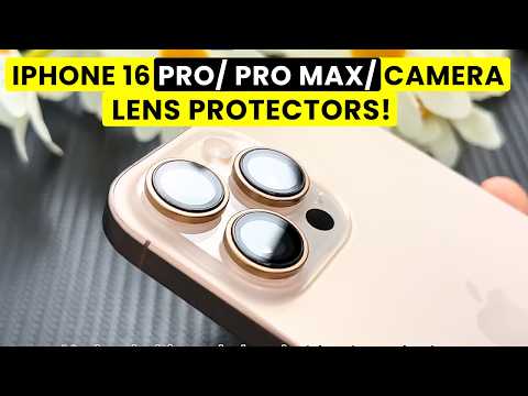 Top 5 Best iPhone 16 Pro/16 Pro Max Camera Lens Protectors!🔥🔥✅ PART 2