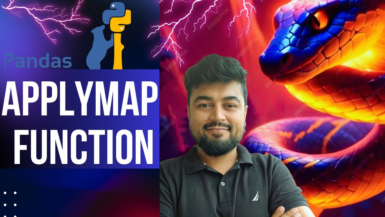 #131 Python Tutorial for Beginners  | APPLYMAP() function in pandas | Hindi