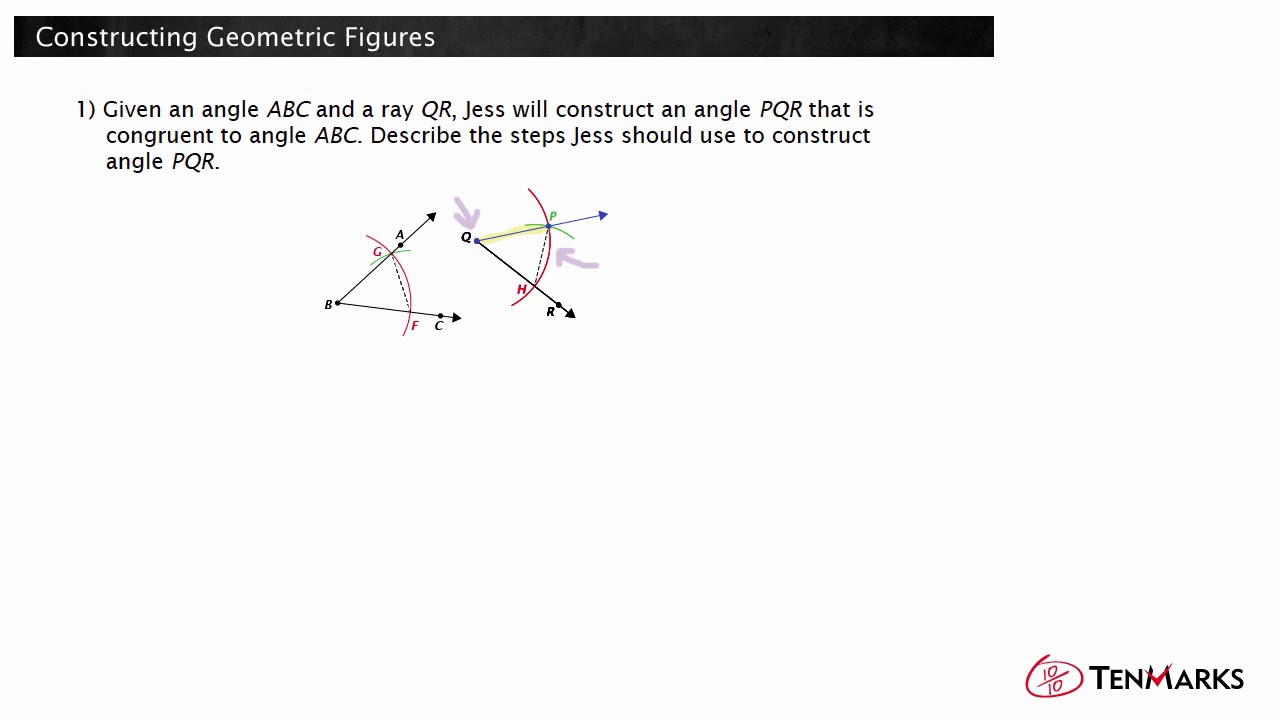 Constructing Geometric Figures: G-CO.12
