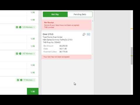 How bookmakers treat winning customers.