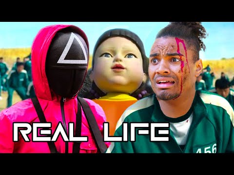 Tiktoker spielen SQUID GAME in Real Life!!