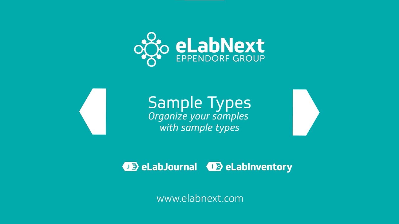 #3 Organize your samples with sample types | eLabNext Tutorial