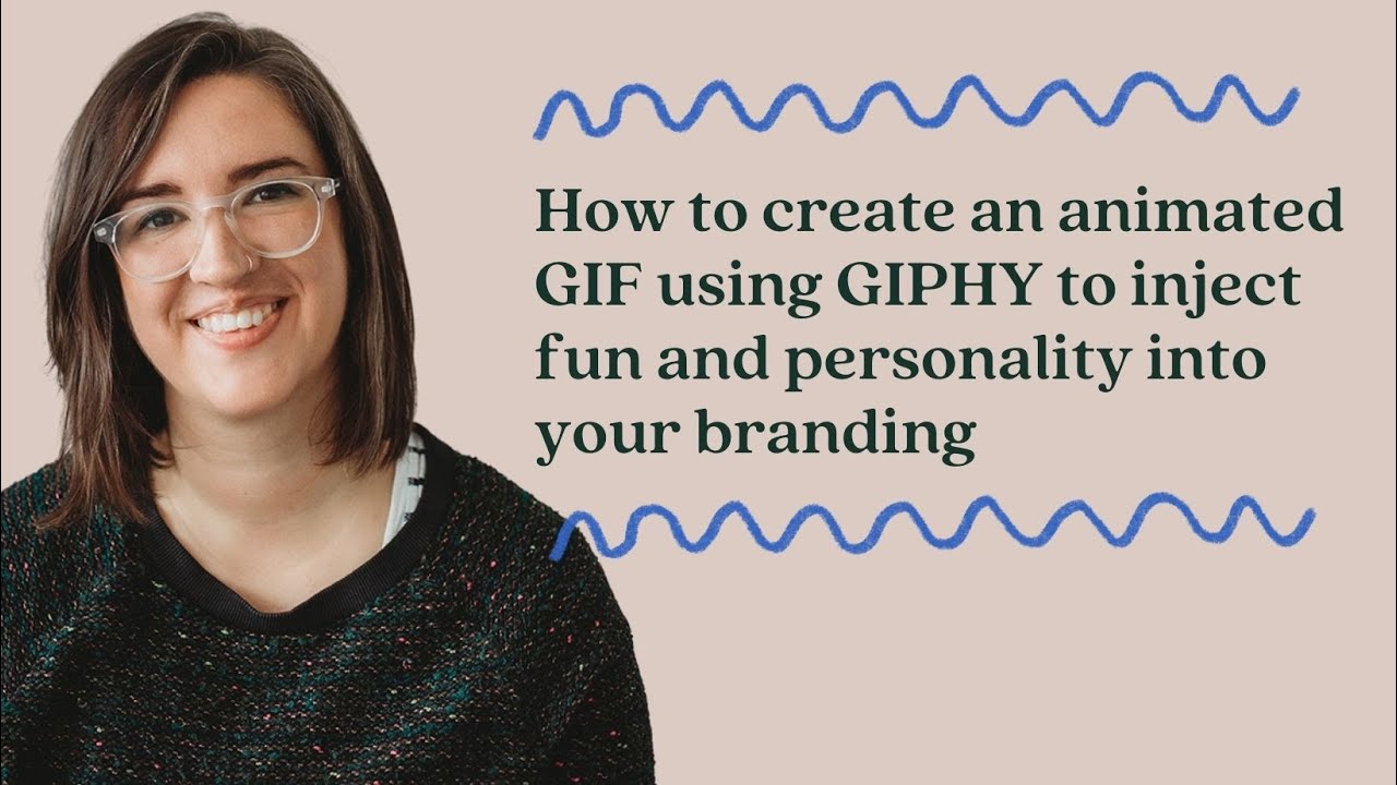 How to create an animated GIF using GIPHY to inject fun and personality into your branding