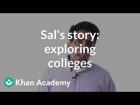 Sal Khan's story: Exploring college options (video) | Khan Academy
