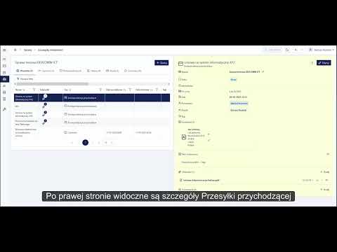 KancelariaOnline - Logowanie i dodawanie przesyłki przychodzącej