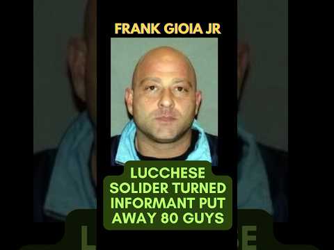 FRANK GIOIA JR | Life of Crime in WITSEC | Stole $65 Million #lucchesecrimefamily #informant