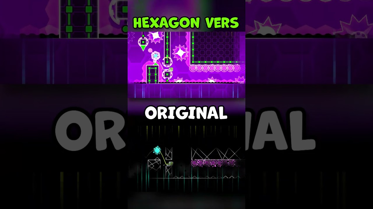Black Blizzard: Hexagon Version vs Original😱
