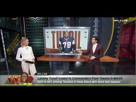 ESPN NFL LIVE | Washington Commanders Must IMPROVE The Run Game, Not Just PROTECT Jayden Daniels