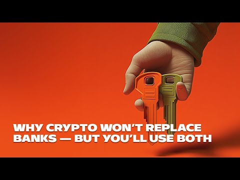 Why crypto won’t replace banks — but you’ll use both