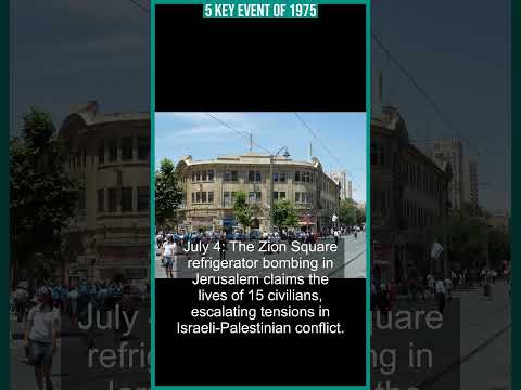 5 Key Events of #1975 - #history #shorts #yearinreview
