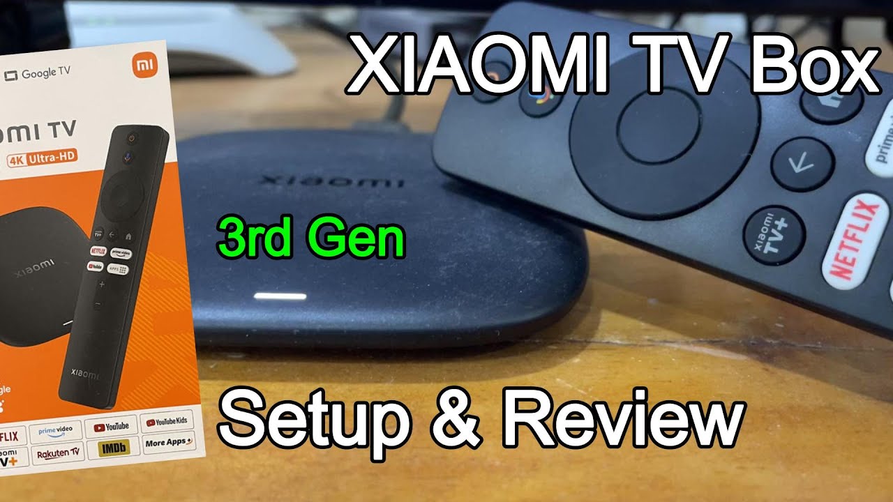 XIAOMI TV Box S 3rd Gen Review & Setup  – XIAOMI TV Box setup - Better then Firestick in America?