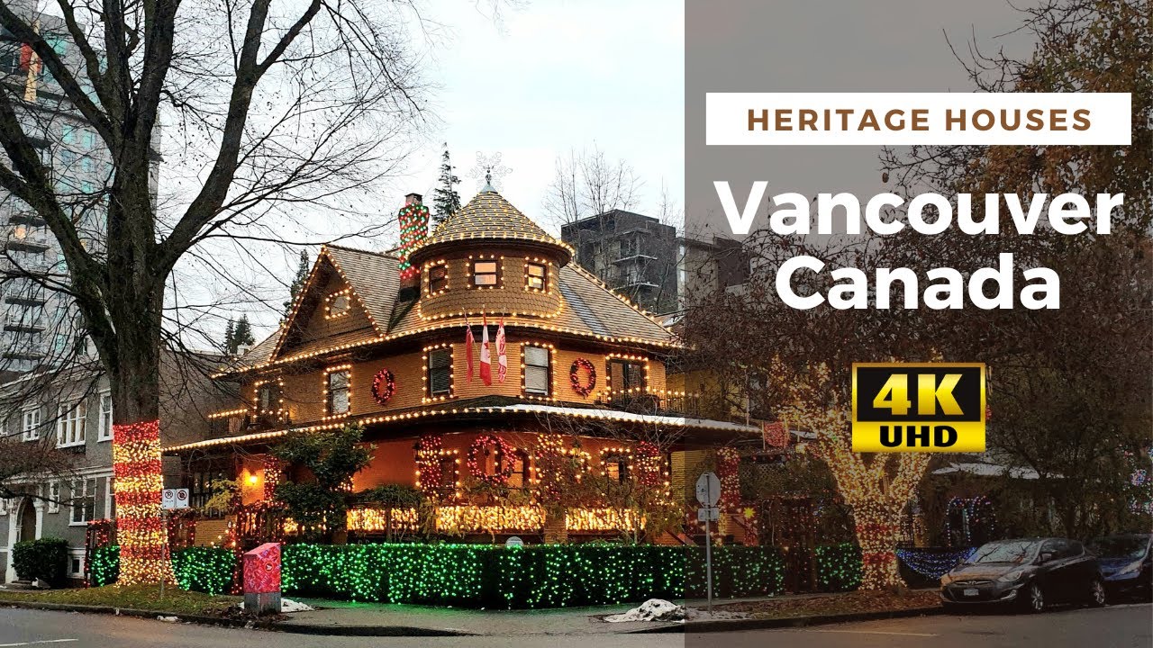 Heritage Houses Vancouver | Canada | 4K