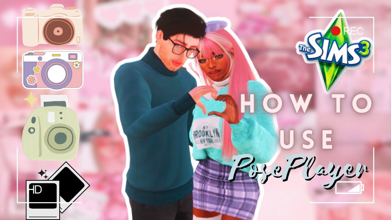 The Sims 3 Tutorial: How to Use Pose Player | Single + Couples Poses | Tips Tricks & Hacks Ep 6