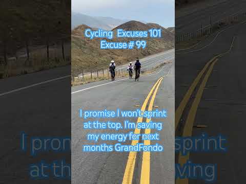 Cycling Excuses 101 #epic #cycling #cyclist #bike #bikelife #roadbike #mountains #dosomethingawesome