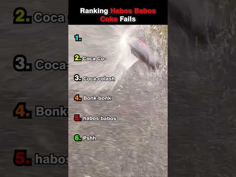 Ranking Habos Babos Coke Fails⚡