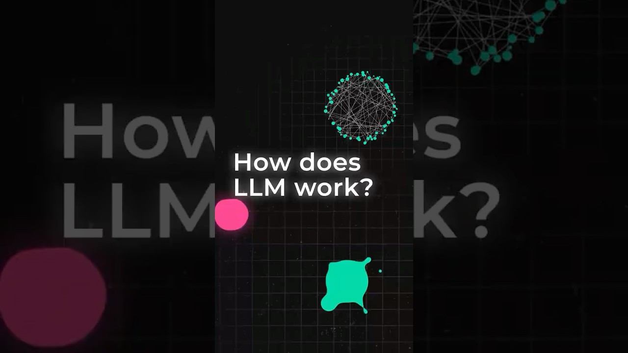 How does #LLM work? #aiagents  #machinelearning #deeplearning #foundationmodels #languagelearning