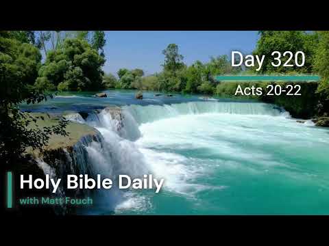 Acts 20-22 KJV - Holy Bible Daily: Read Through the Bible in 1 Year (Day 320)