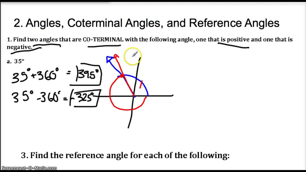 Unit 1 - Fundamentals of Trigonometry