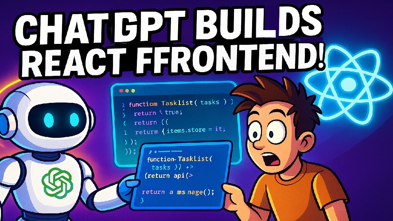 Build React App with ChatGPT – Frontend UI with Vite + API Integration | AI does it all