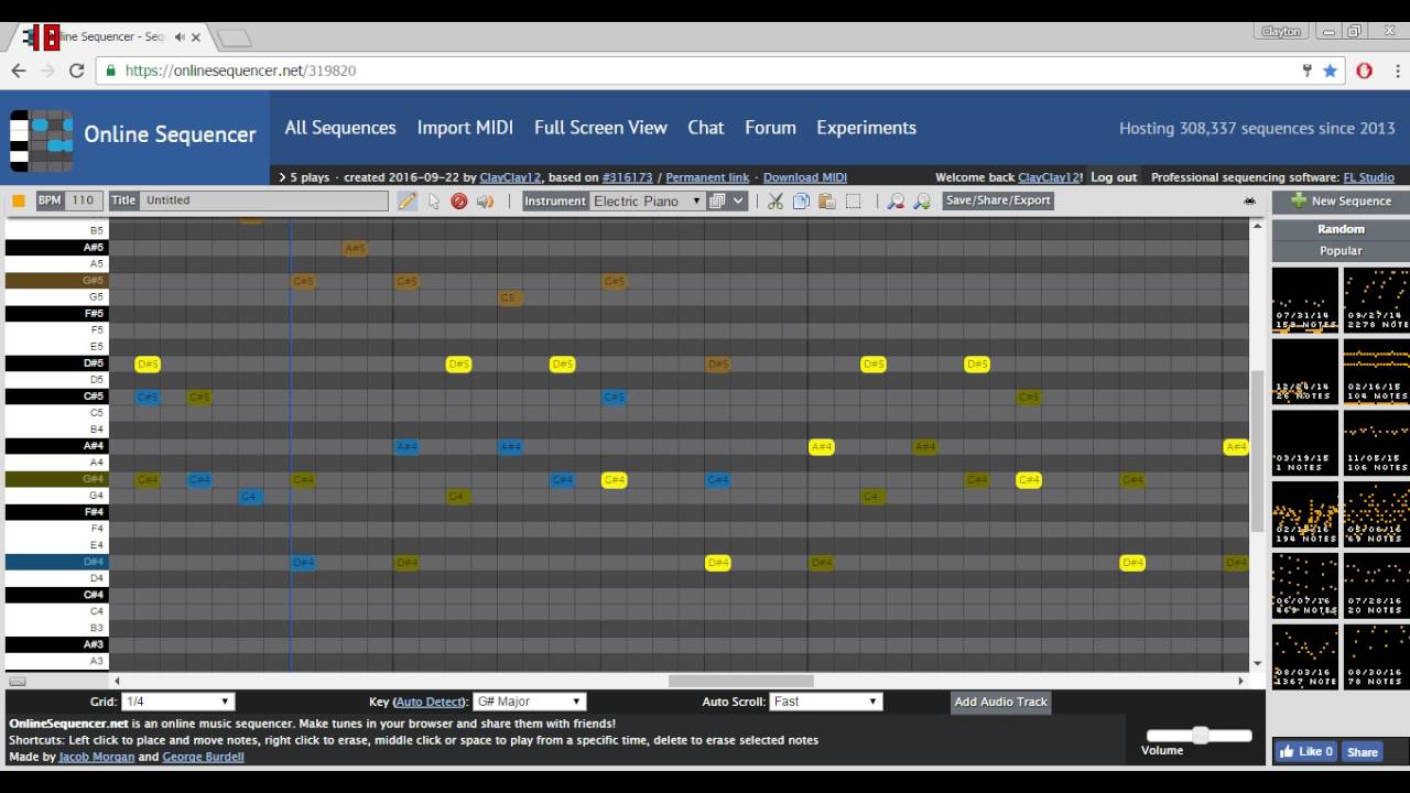 Online Sequencer 8