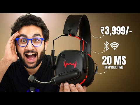 Wireless Gaming Headphones with 20MS Low Latency - daWg HeadBug G60