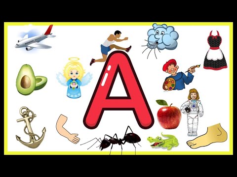 Exploring Exciting Words That Start With Letter A | Phonics | Initial Sound | Words For Kids