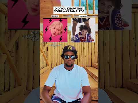 Did You Know This Song Was Sampled? ROSÉ & Bruno Mars "APT." #shorts #music #trend #kpop #rosé