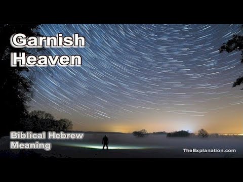 God did Garnish the Heavens. What is the Amazing Meaning?