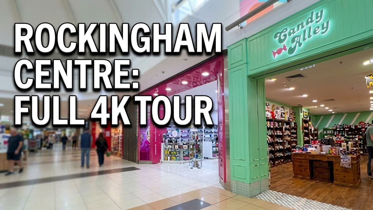Full Tour Rockingham Centre | Perth WA Shopping Centre 4K Walk (No Talking)
