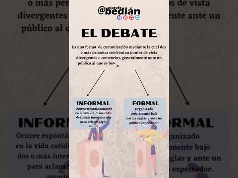 ¿Qué es el debate?
