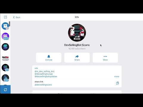 07 Bots That Analyse Creator Dev Team Wallets X Crypto