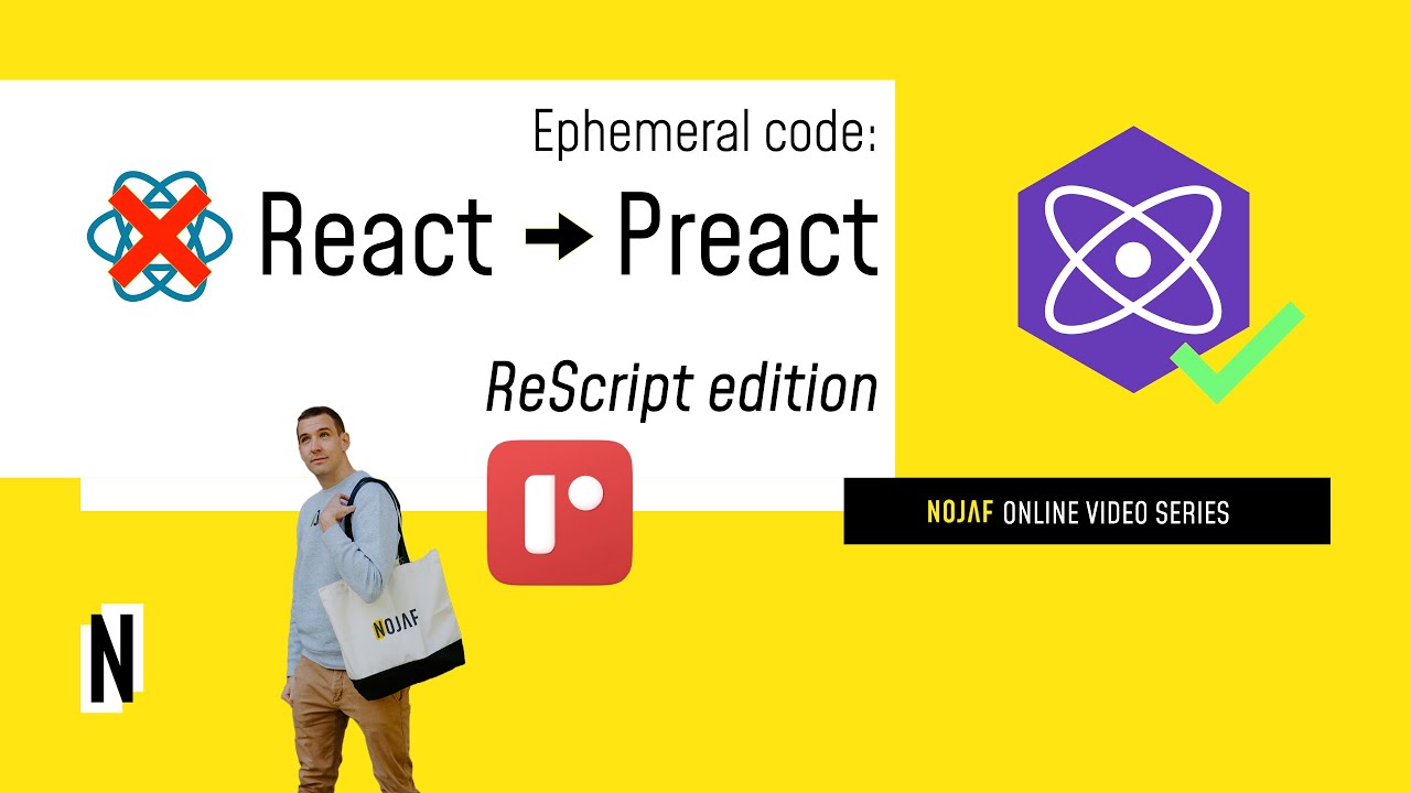 Ditching React for Preact: The ReScript Edition