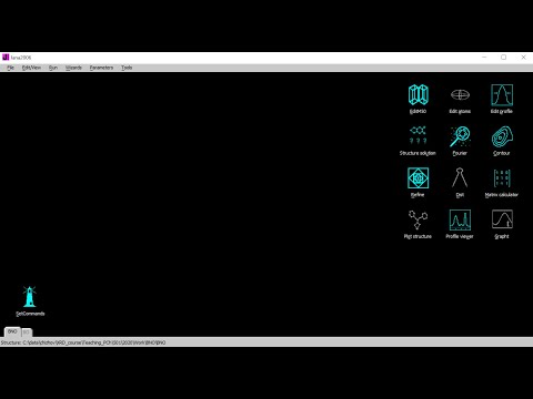Практикум №2. Обработка дифрактограммы методом ЛеБеля.