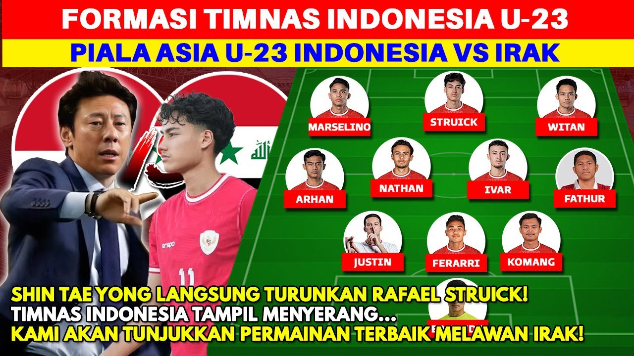 Cara Mudah Nonton Live Streaming Timnas U23 Indonesia vs Irak Malam Hari Ini, Ditayangkan Gratis ...