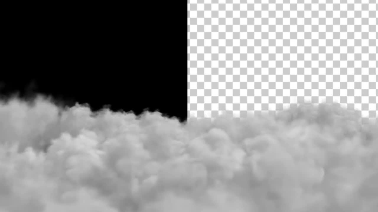 Clouds With Alpha Channel Motion Graphics