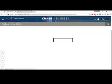 Chase Bank - How to add Account Manager (read-only access) t