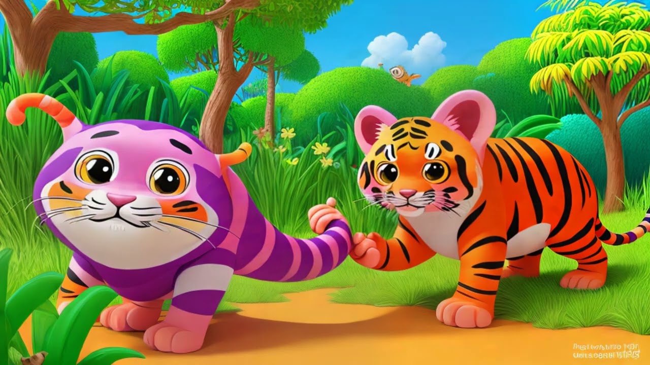 El Tigre Pintor y la Selva de los Colores | Audio Cuento | Español