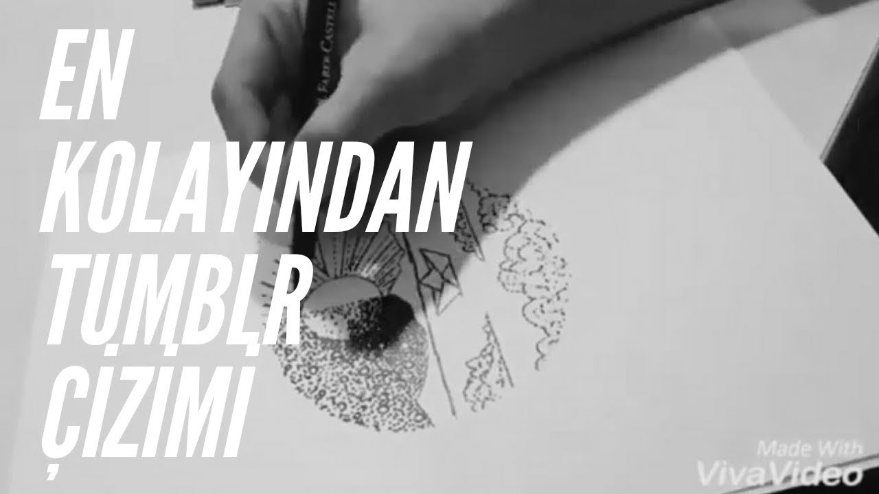 Yeni Başlayanlar İçin 1Dk'da Kolay Tumblr Çizimi