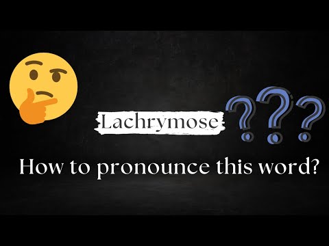 Pronounce Copious, Abdicate, and Lachrymose - The right way!