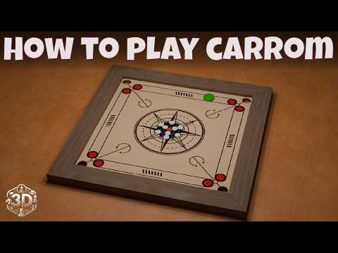 How To Play Carrom Board Game | Rules | Instructions
