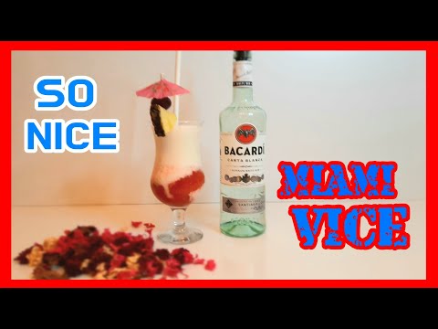 How To Make Miami Vice From Scratch/ Easy To Make Miami Vice With These Simple Steps/ What TV