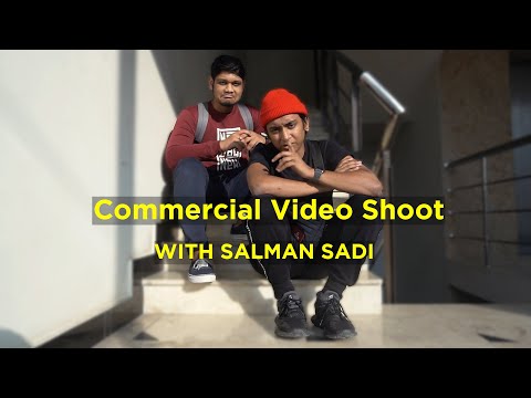 What does a commercial video shoot for a luxury salon look like? Salman Sadi is here to answer!!