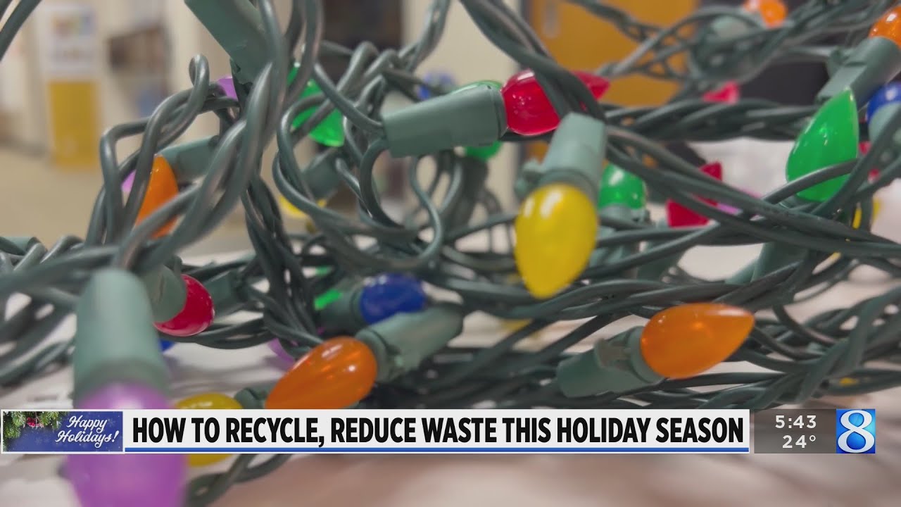 Holiday season recycling guide