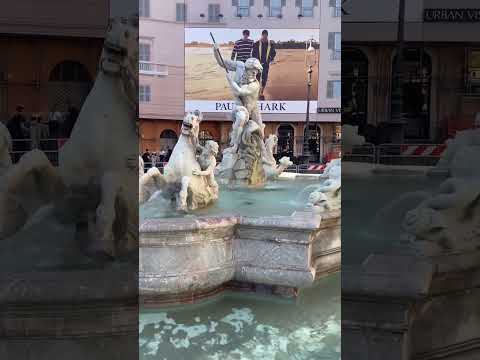 Rom Rzym Rome Fontana di Piazza della Rotonda.