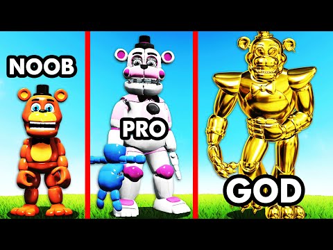 Upgrading NOOB FREDDY Into GOD FREDDY In GTA 5 (FNAF)