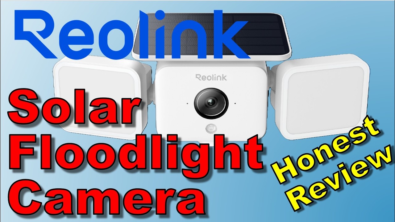 Reolink Solar Floodlight Camera -- honest review!