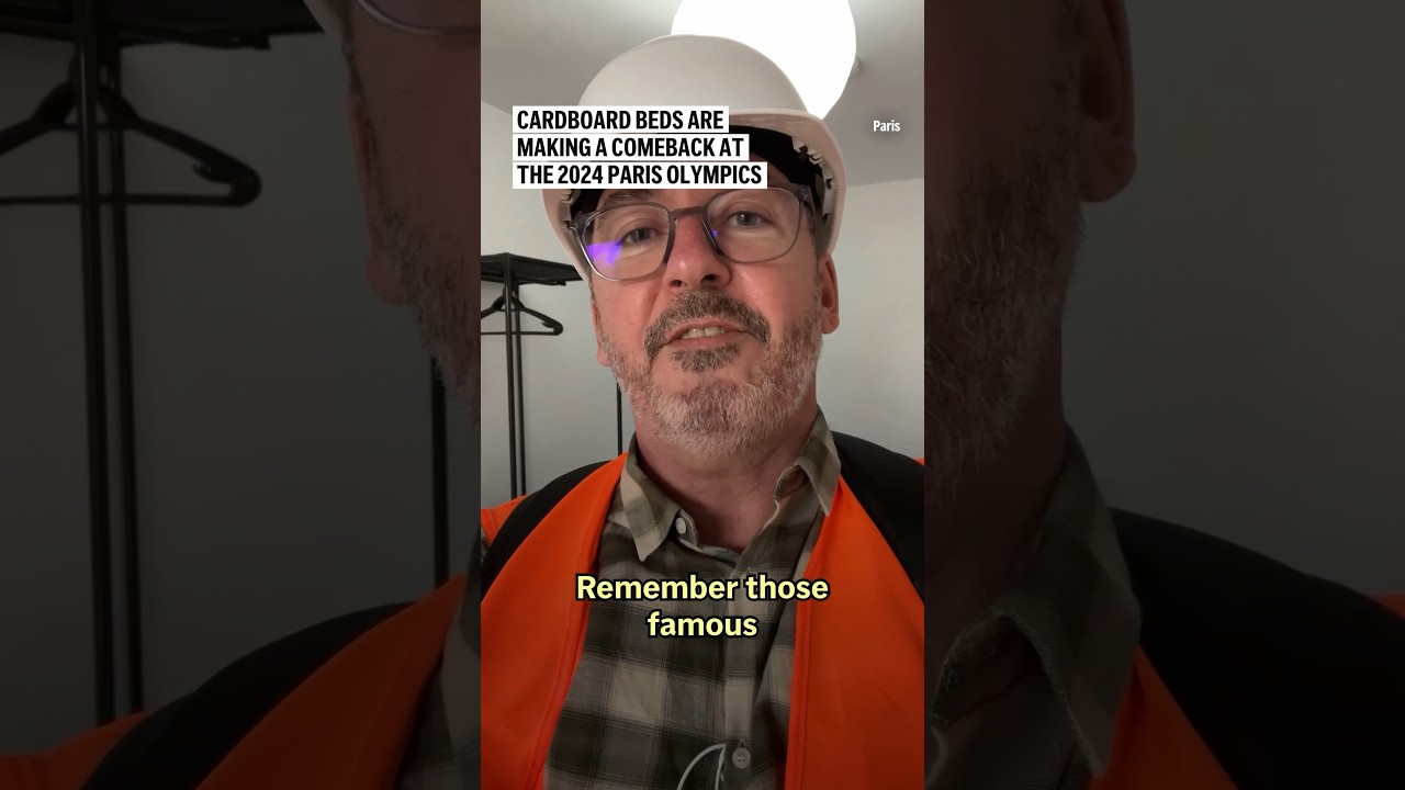 Cardboard beds are making a comeback at the 2024 Paris Olympics